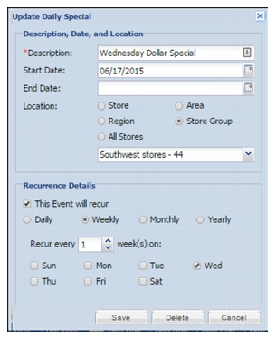 About Manager Log Book Configuration